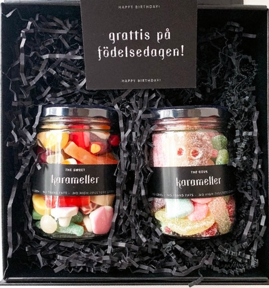 Sweet and Sour Jar Gift Box – Karameller